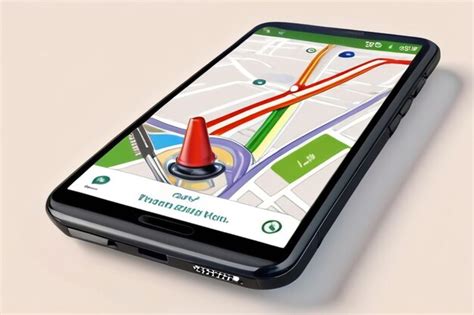 Gps Navigation Transportation Premium Ai Generated Image