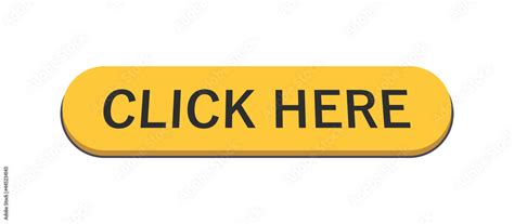 Click Here Button Click Here Vector Button Isolated On White