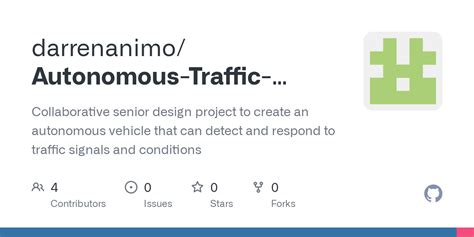 Github Darrenanimo Autonomous Traffic Navigation Vehicle Collaborative Senior Design Project