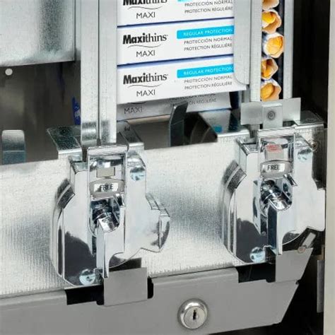 Asi® Surface Mounted Tampon And Napkin Dispenser 0864 F Centerline Dynamics