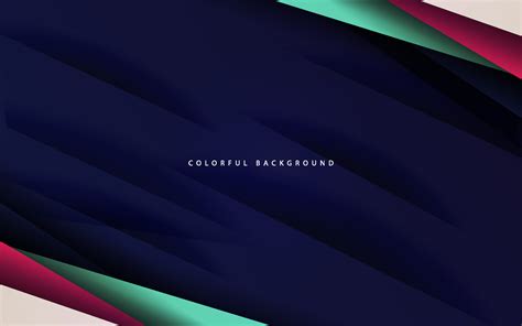 Abstract Dynamic Shape Overlap Layer Background Multicolor 7633809 Vector Art At Vecteezy