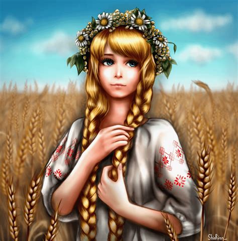 The Girl In The Wheatfield ~ By Shinrynn R Everlastingsummer
