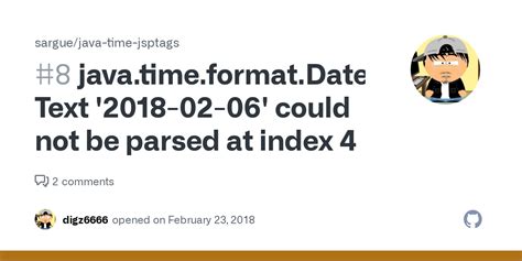 java time format datetimeparseexception text 2018 02 06 could not be