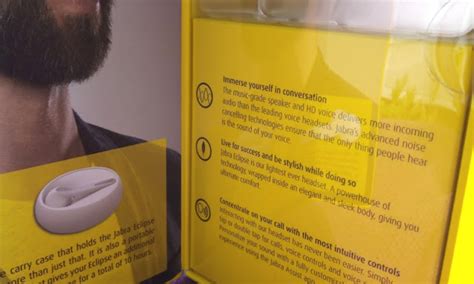 Jabra Eclipse Bluetooth Earpiece Headset With Dual Mic Geotagging Siri Compatible Gadget