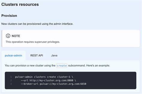 Doc Broken Links At Admin Api Clusters Issue 19604 Apache Pulsar GitHub