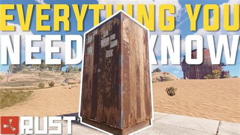 Rust Tool Cupboard Guide R Rustgames