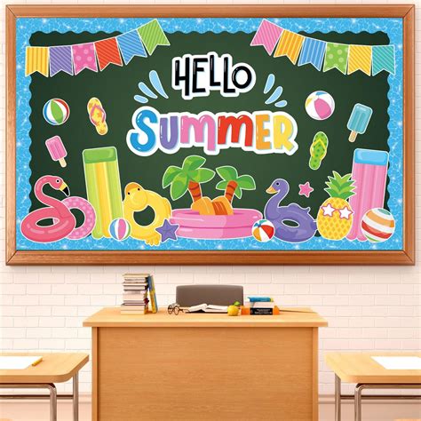 Konsait Summer Bulletin Board Decorationssummer Cutouts