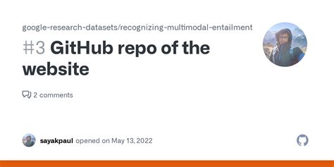 Github Repo Of The Website Issue Google Research Datasets Recognizing Multimodal