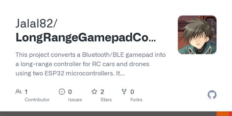Github Jalal82 Longrangegamepadcontroller This Project Converts A Bluetooth Ble Gamepad Into