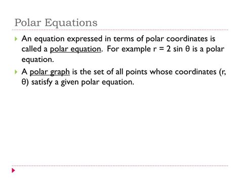 PPT Polar Coordinates PowerPoint Presentation Free Download ID 6900963