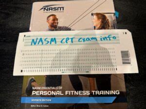 NASM CPT Exam Info Pass Rate Costs And More