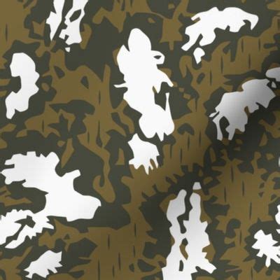 Russian Red Dawn Klmk Brown Camouflage Fabric Spoonflower