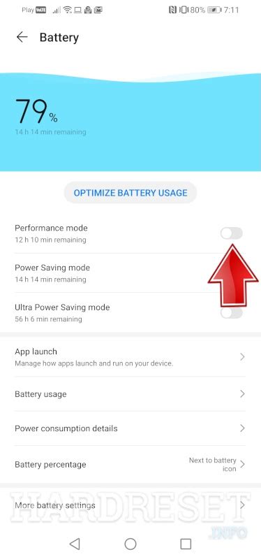 Performance Mode HUAWEI Nova I How To HardReset Info