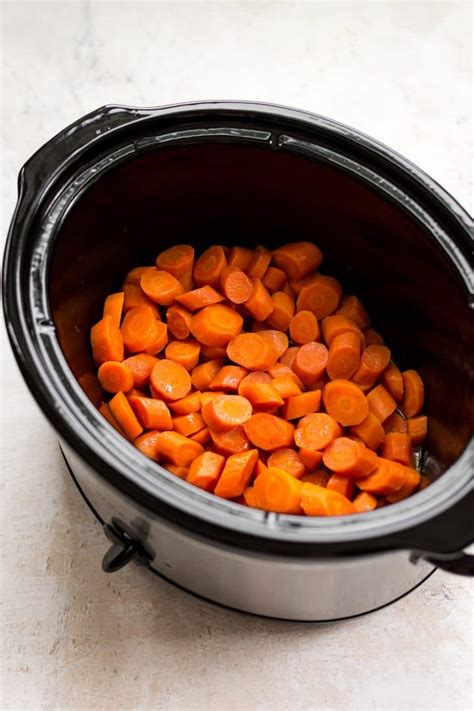 Easy Crockpot Honey Glazed Carrots • Salt And Lavender