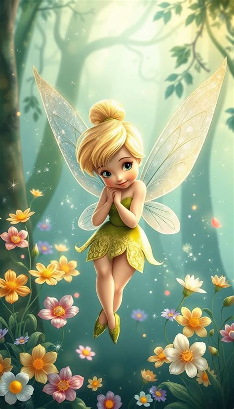 🔥 Free Download Tinkerbell Phone Wallpaper By Suegraham Wallpapersafari
