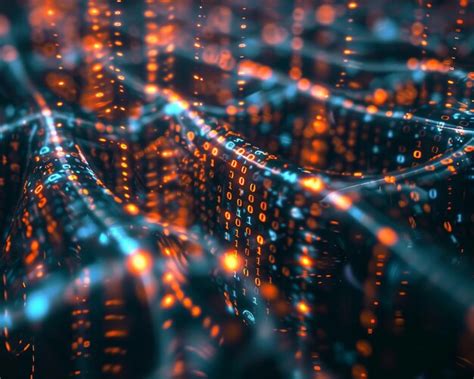 Digital Tech Background For Neural Networks Ai Data Transfer Encryption Science Education