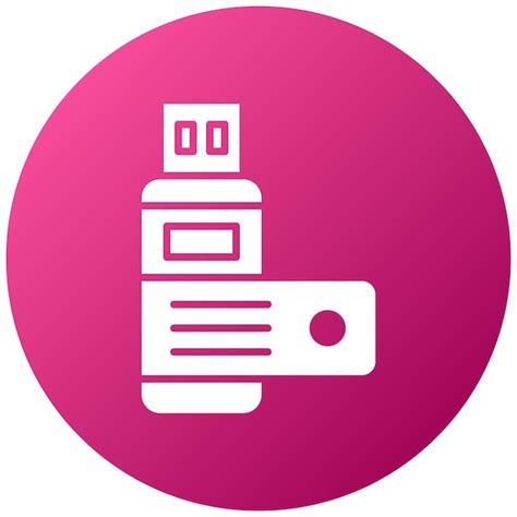 Premium Vector Flash Disk Icon Style
