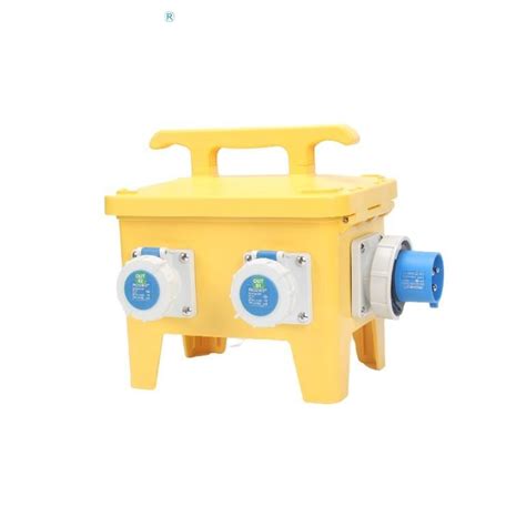 Industrial Plastic Waterproof Socket Box 32A 3p Outdoor Construction Site Temporary Distribution