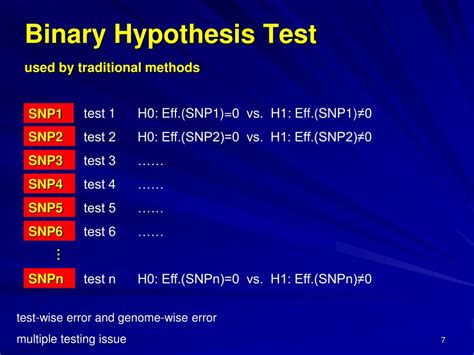 Ppt Sequential And Multiple Hypothesis Testing Procedures For Genome