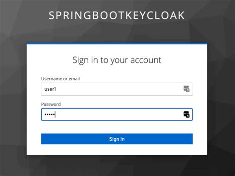 A Quick Guide To Using Keycloak With Spring Boot Baeldung