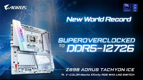 Gigabyte Scores Ddr5 World Record At 12762 Mts On Aorus Z890 Tachyon Ice Motherboard