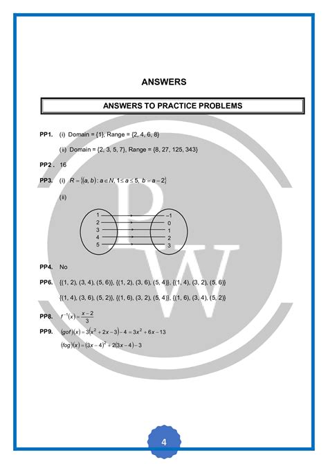 Questions Based Chapter Relations And Functions