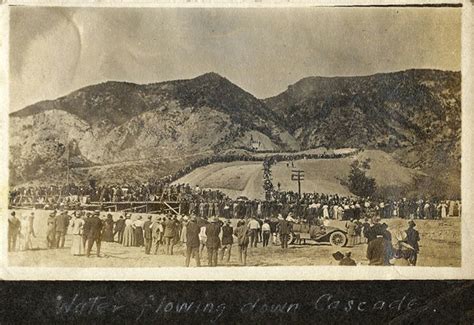 Opening Ceremonies For The Owens Valley Los Angeles Aqueduct November