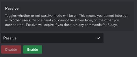 Settingspassive Mode Dank Memer Wiki Fandom