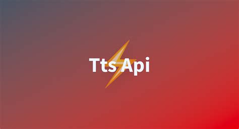 Tts Api A Hugging Face Space By Kaankilic