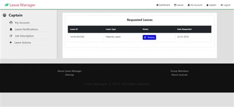 Simple Leave Manager In PHP With Source Code Source Code Projects