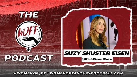 Interview With Suzy Shuster Eisen The Woff Podcast 2024 Youtube