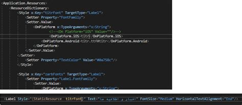 Xamarinforms Xamarin Forms Custom Font Works In Android But Not In
