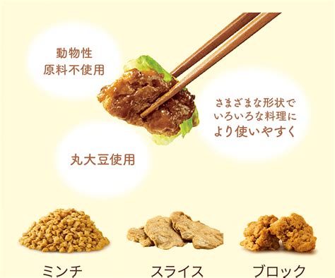 大豆のお肉レトルトタイプ（大豆ミート・ソイミート）｜商品情報｜ダイズラボシリーズ｜マルコメ