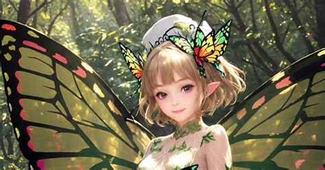 Pixiv今日のお題 Forest Pixie 05 Syl Digitartのイラスト Pixiv