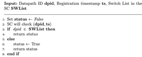Openflow Switch Registration Function Download Scientific Diagram