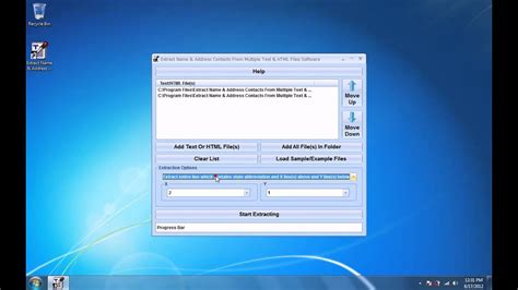 How To Use Extract Name And Address Contacts From Multiple Text And Html