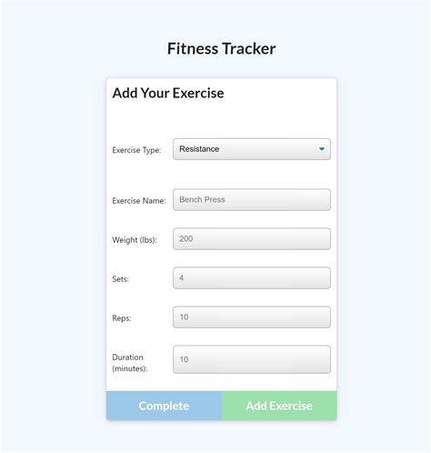 GitHub Jvalon Workout Tracker