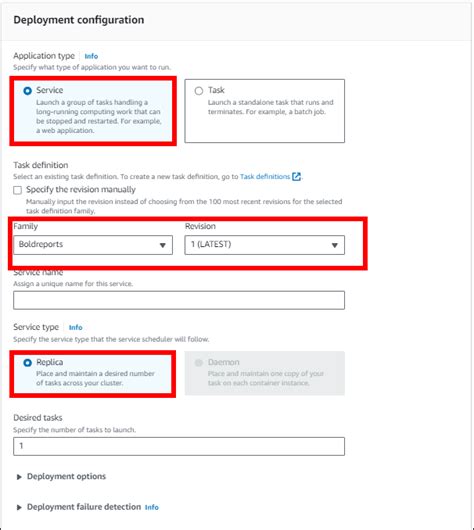 deploy bold reports on an ecs fargate cluster using an application load