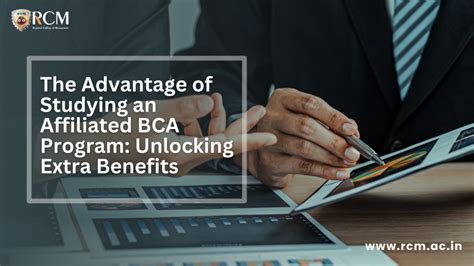 Top Benefits Of An Affiliated Bca Program In India