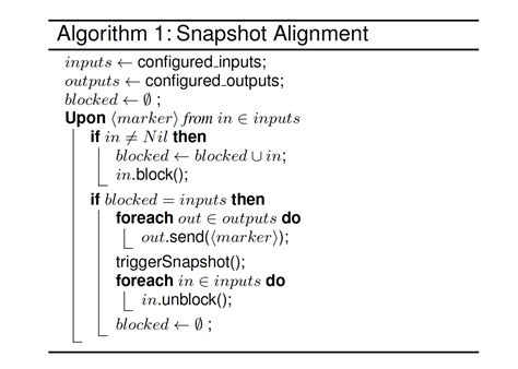 flink state management 论文阅读笔记
