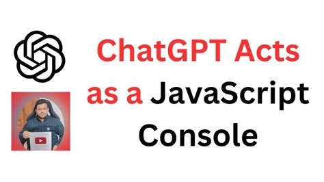 Ramesh Fadatare On Linkedin How Chatgpt Can Act As A Javascript Console Demonstration With