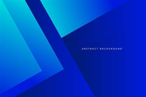추상적인 파란색 색상 배경 템플릿 프리미엄 벡터