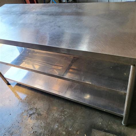 2단 스텐 작업대 업소용스텐작업대 On Bunjang Global Site