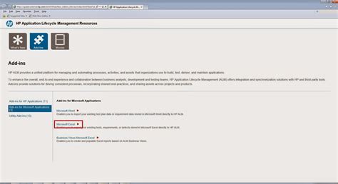 Hp Quality Center Or Alm 115x Download And Install Microsoft Excel Add In The Bug Finding Hp Quality Center Or Alm 115x Download And Install Microsoft Excel Add In The Bug Finding