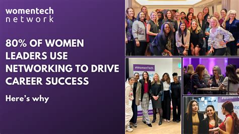 80 Of Women Leaders Use Networking To Drive Career Success Women In Tech Network