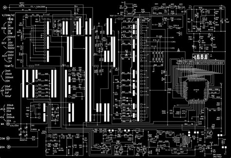 Electronic Inspirations Uni T Digital Multimeter Schematic