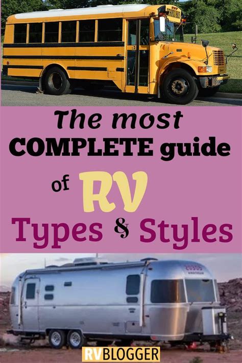 What Are RV Classes All RV Types And Styles Explained Rv Rv Types Buying An Rv