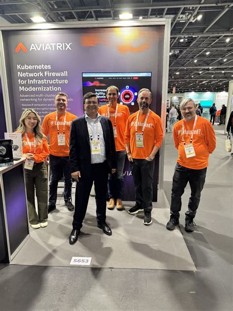 Cloudsecurity K8s Kubernetes Kubecon Cloudnetworking Aviatrix