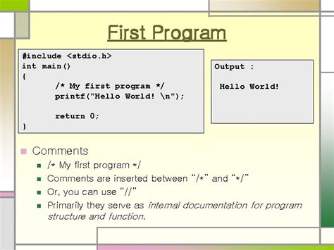 C Programming Lecture Variables Data Types Lecture