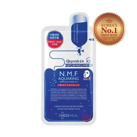 0070 Mediheal N M F Aquaring Ampoule Mask Florent Beauty